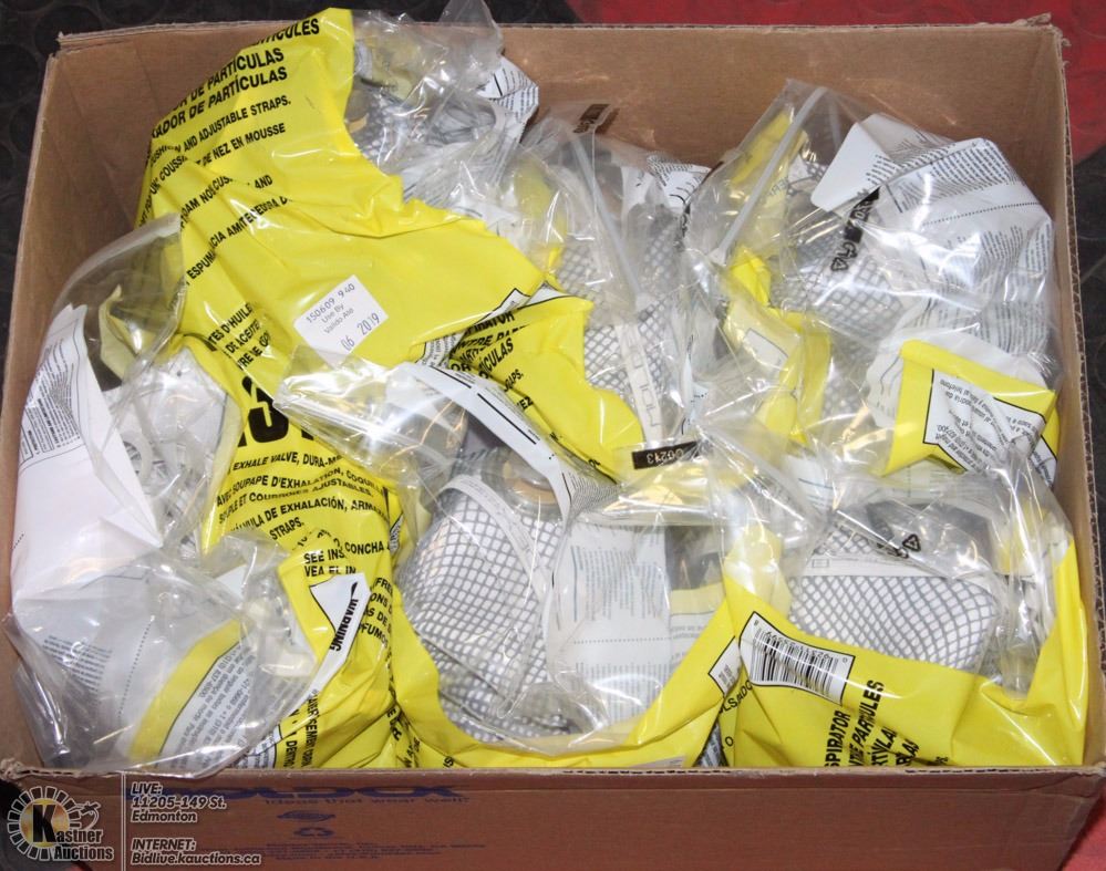 CASE OF MOLDEX N99 RESPIRATORS