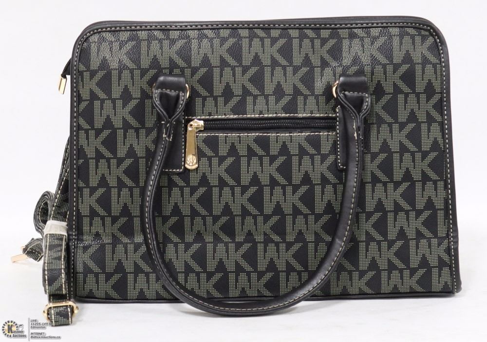 NEW BLACK GREY WENDY KEEN HANDBAG COMES new-black-grey-wendy-keen-handbag-comes