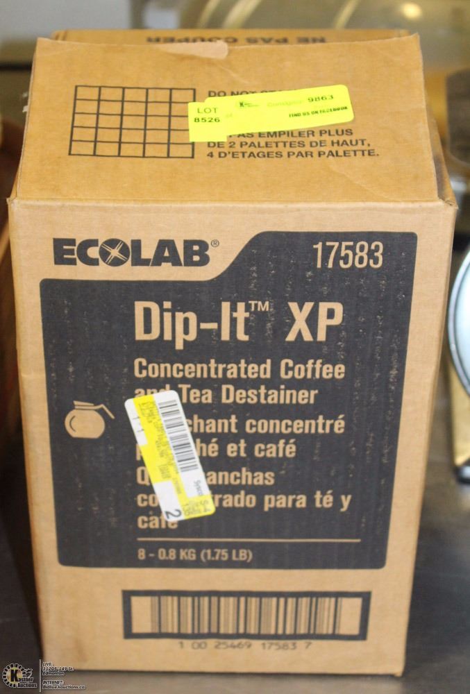 ECOLAB' DIP-IT CONCENTRATED COFFEE & TEA DESTAINER