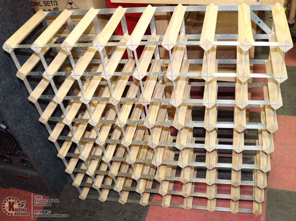 64 BOTTLE CAPACITY WINE RACK