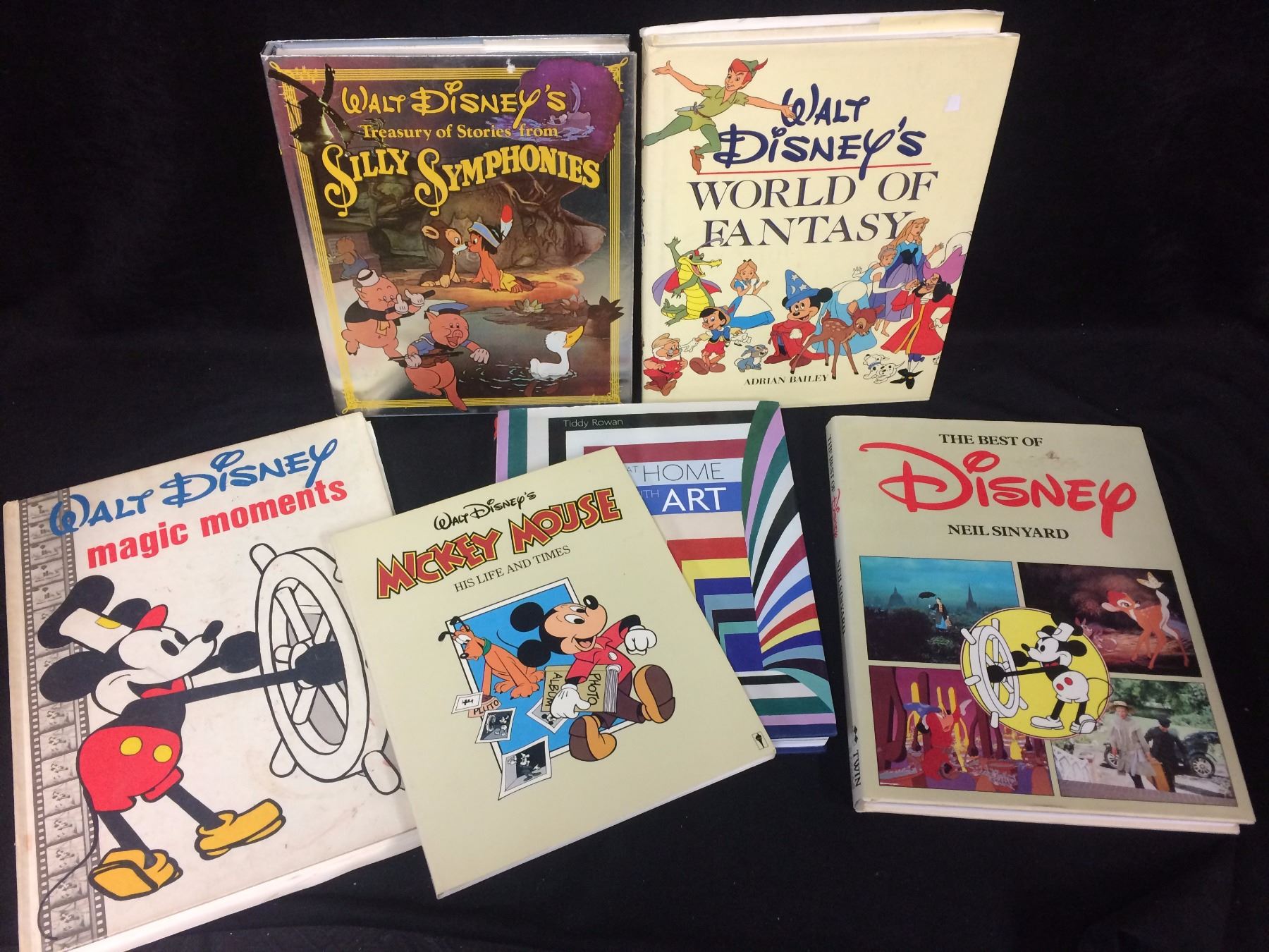 LOT OF 6 VINTAGE DISNEY BOOKS lot-of-6-vintage-disney-books