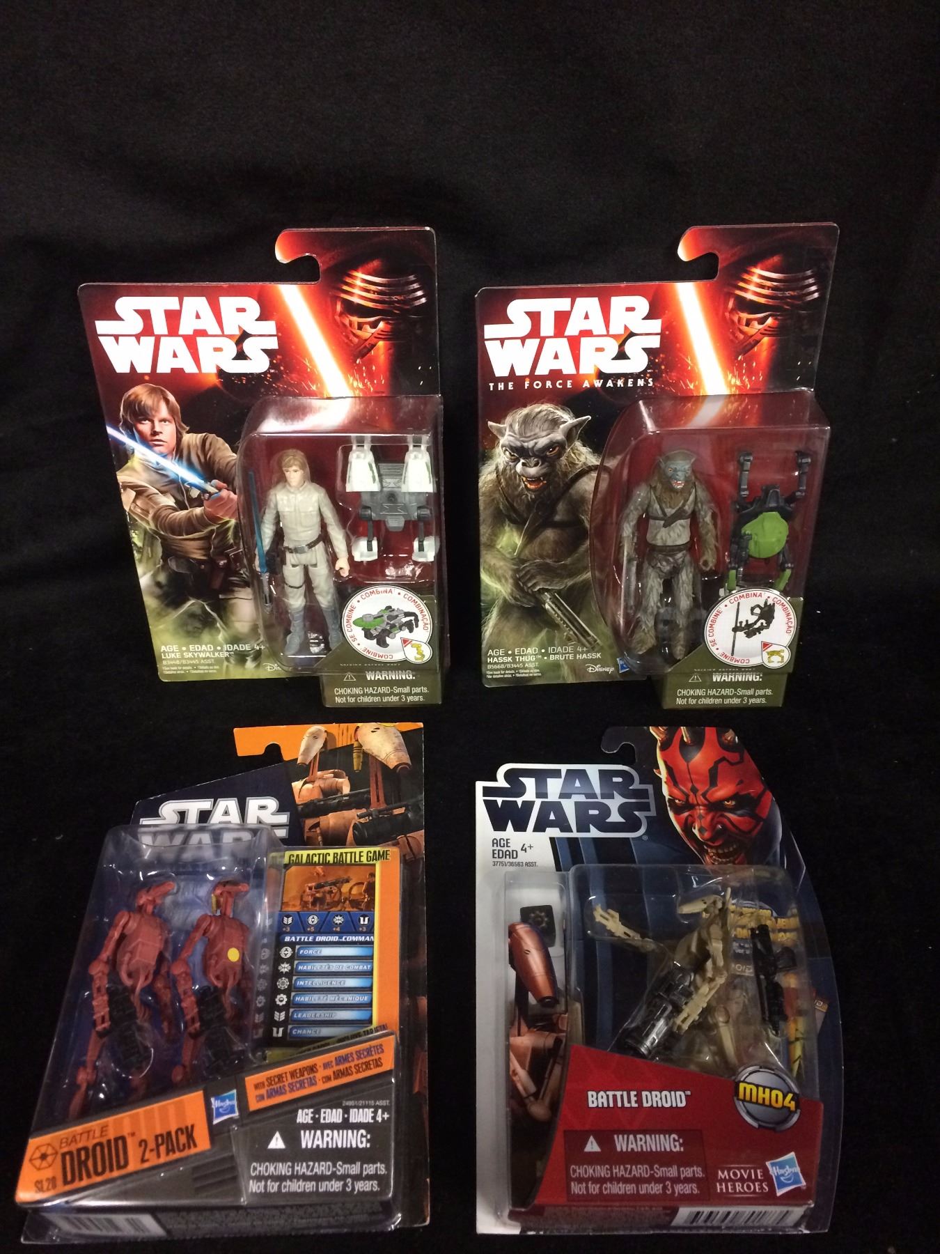 STAR WARS ACTION FIGURE LOT (IN BOX)