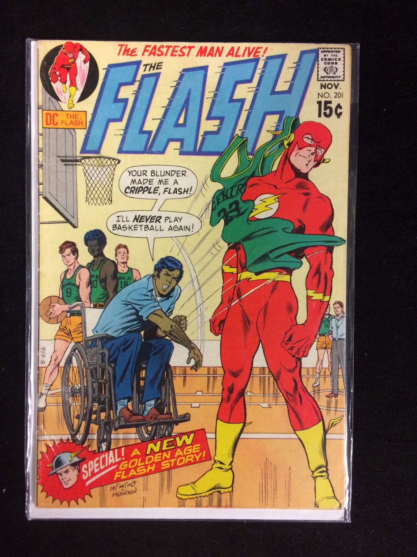 THE FLASH #201 (DC COMICS)