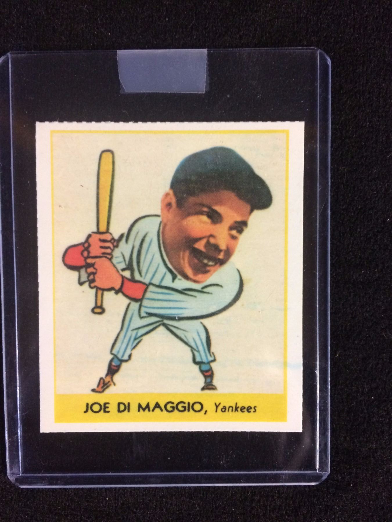 1938 Goudey Heads-Up Card #250 Joe DiMaggio Rookie Card