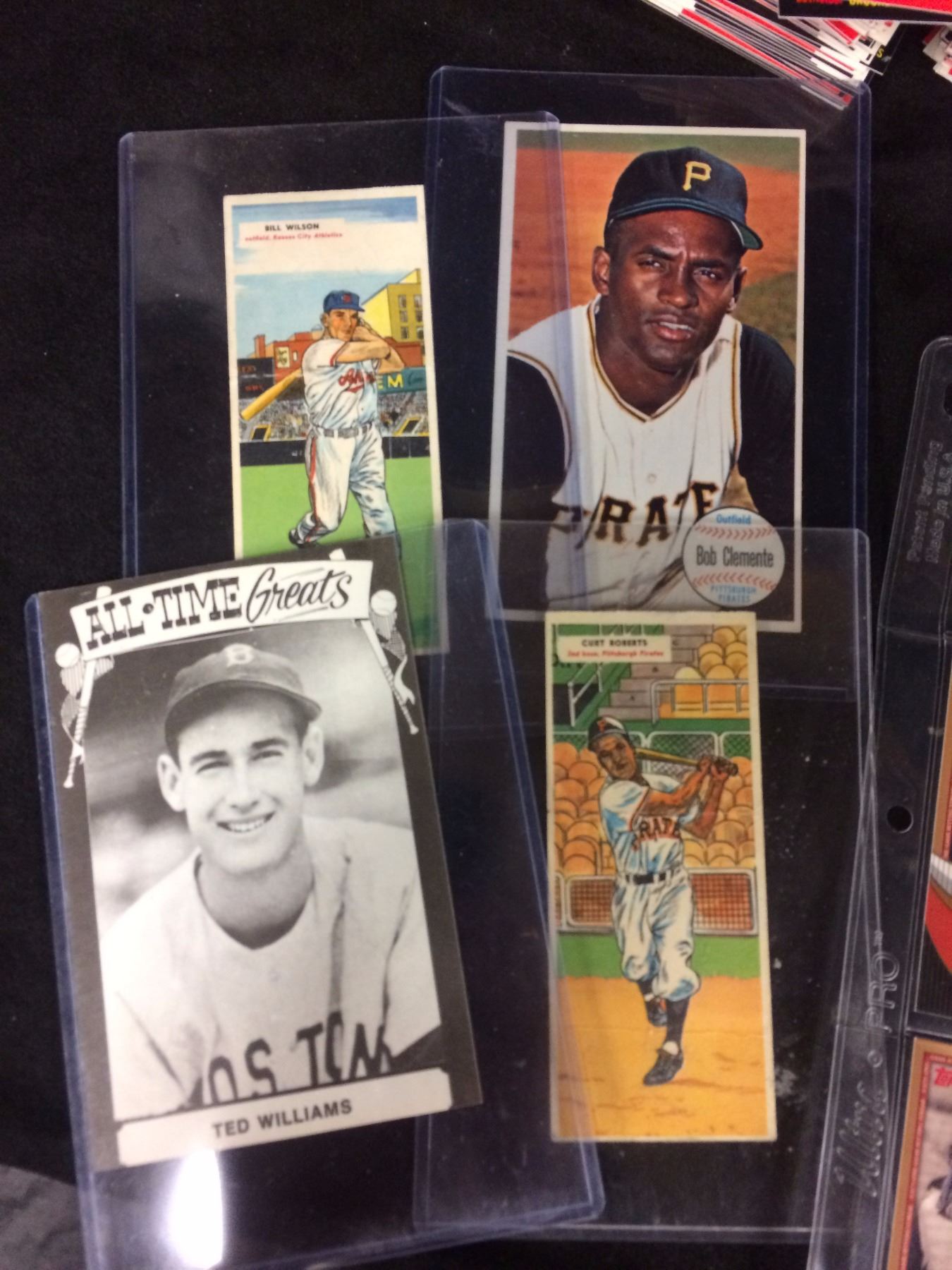 1950'S REPRINT BASEBALL CARD LOT