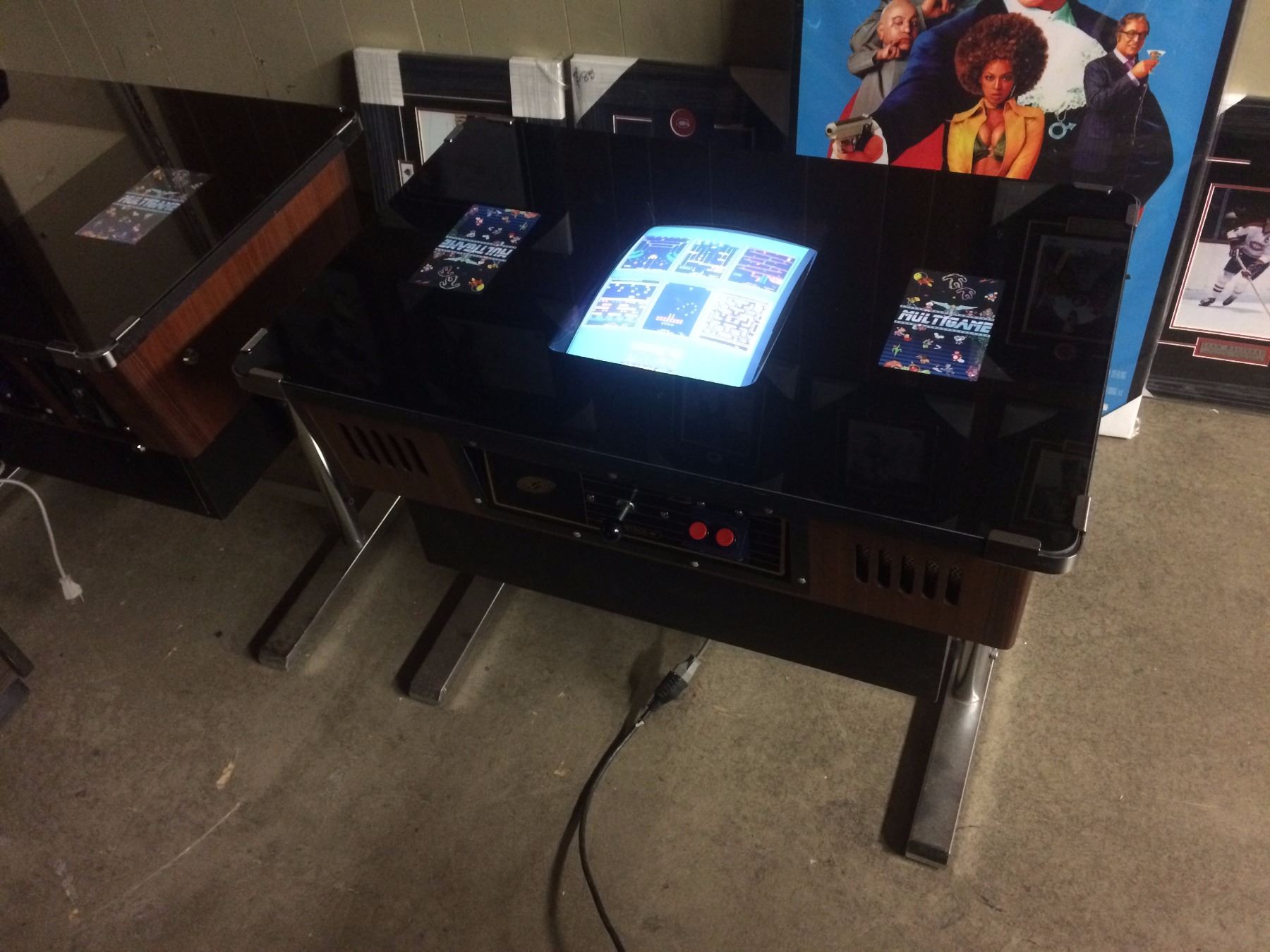 NEW OLD STOCK 1982 ARCADE TABLE TOP WITH 60 BUILT IN CLASSIC GAMES ...