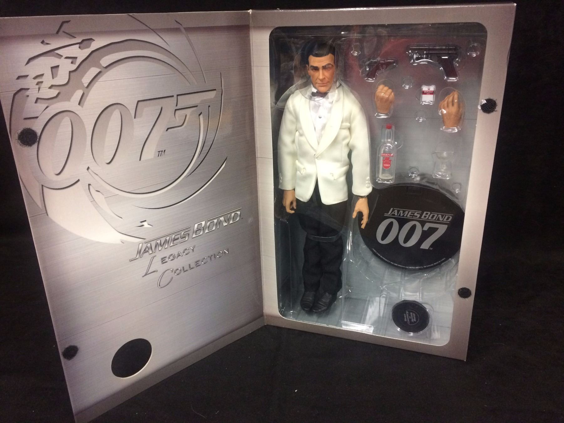Sideshow 007 James Bond as Sean Connery 12" Action Figure Doll Legacy ...