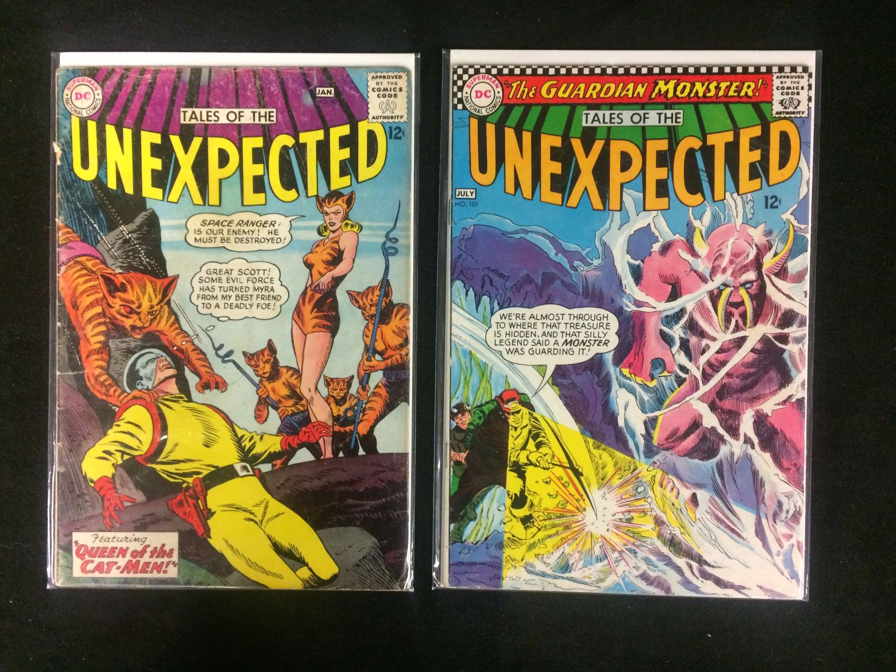 TALES OF THE UNEXPECTED COMIC BOOK LOT (DC) #80,101