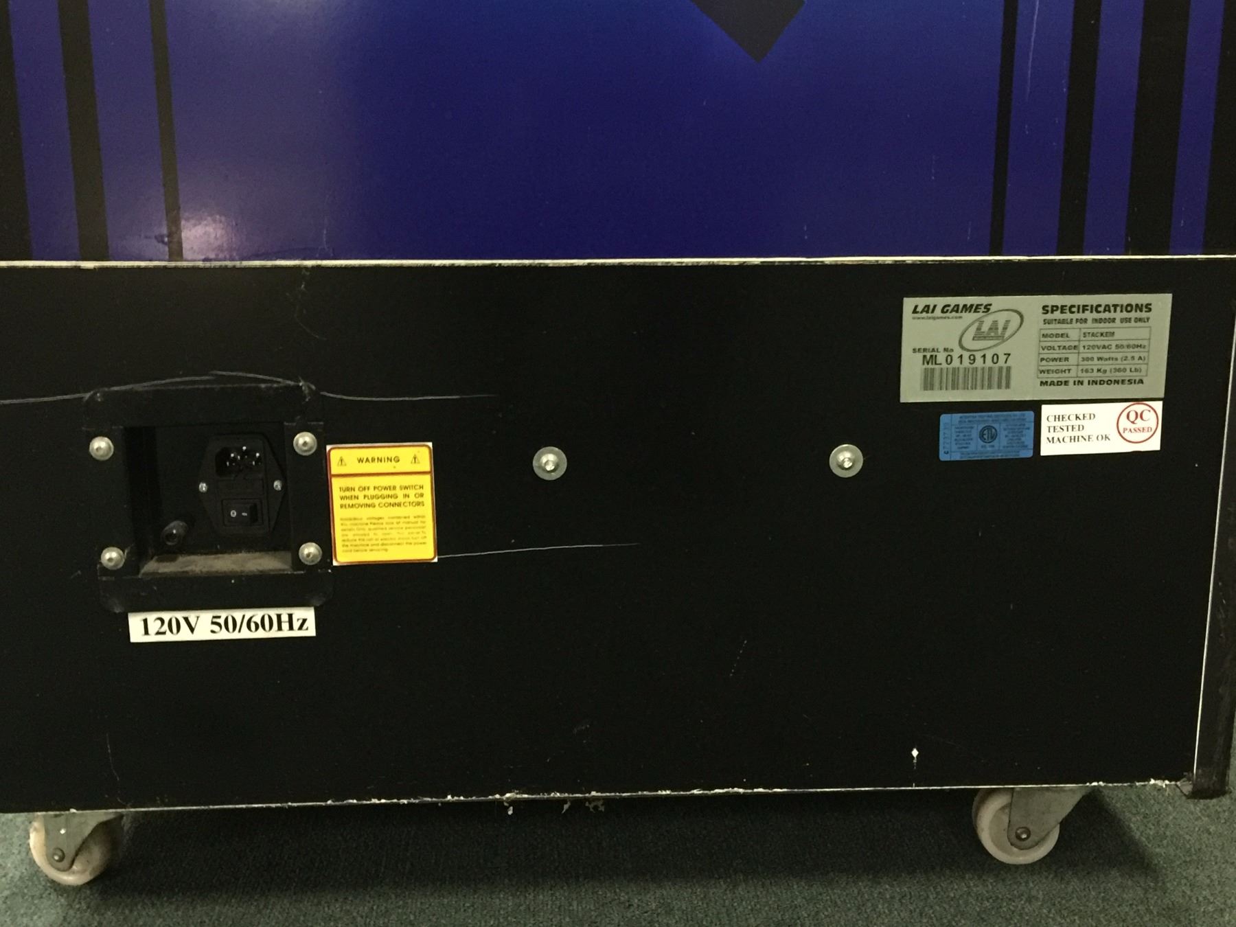 Stacker Arcade Game In Perfect Working Order