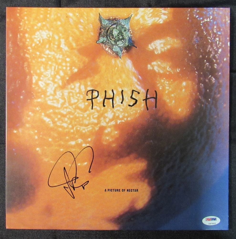 Trey Anastasio Signed Phish "A Picture Of Nectar" Vinyl Record Album ...