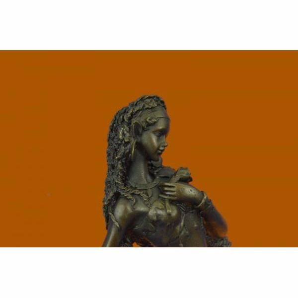 Art Nouveau Sexy Nymph Goddess By Renowned Artist Jkassin Bronze Sculpture Deal