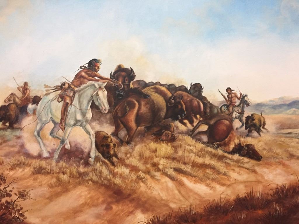 Original Oil Painting, Robert Yellowhair