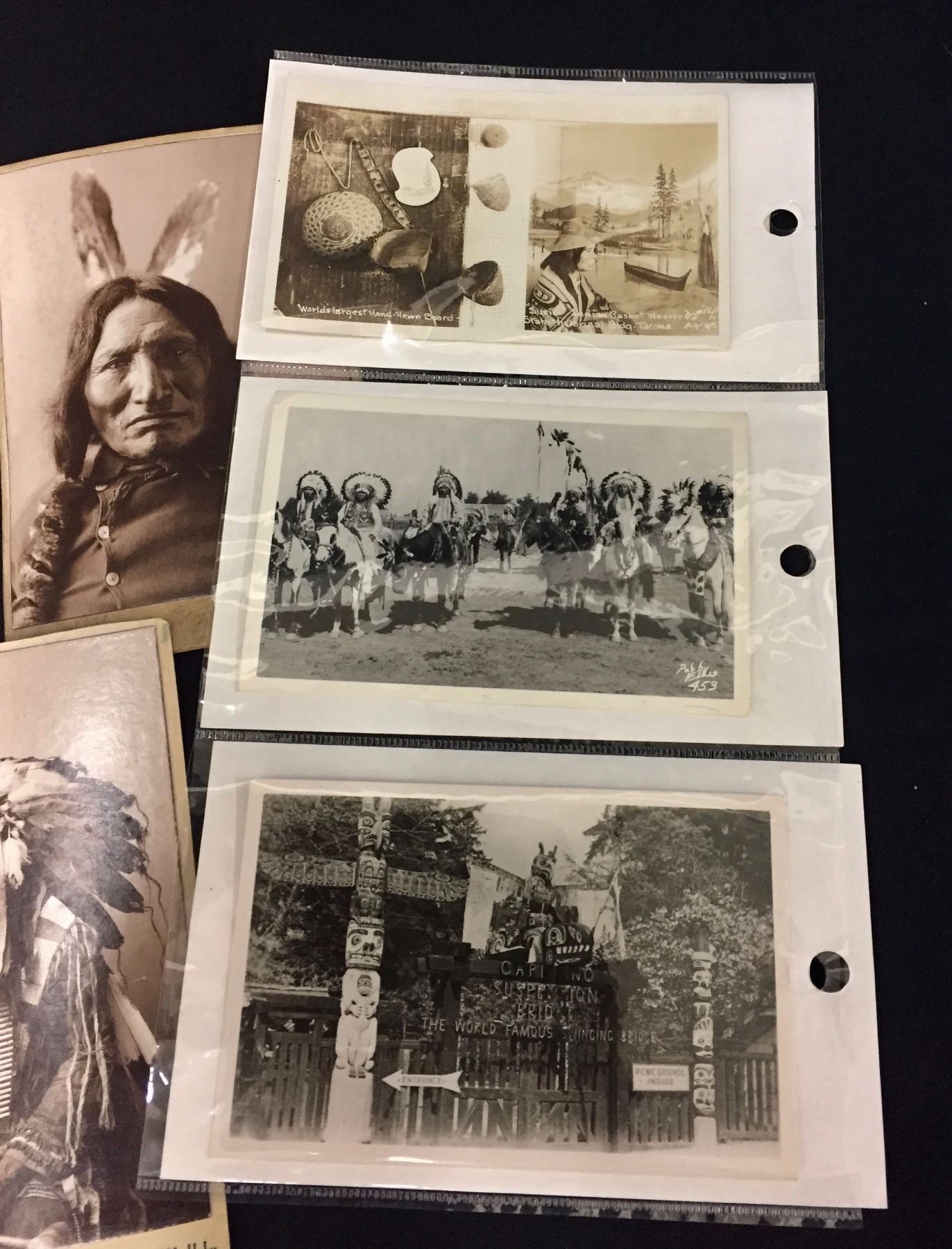 Group of Old Western - Native Post Cards