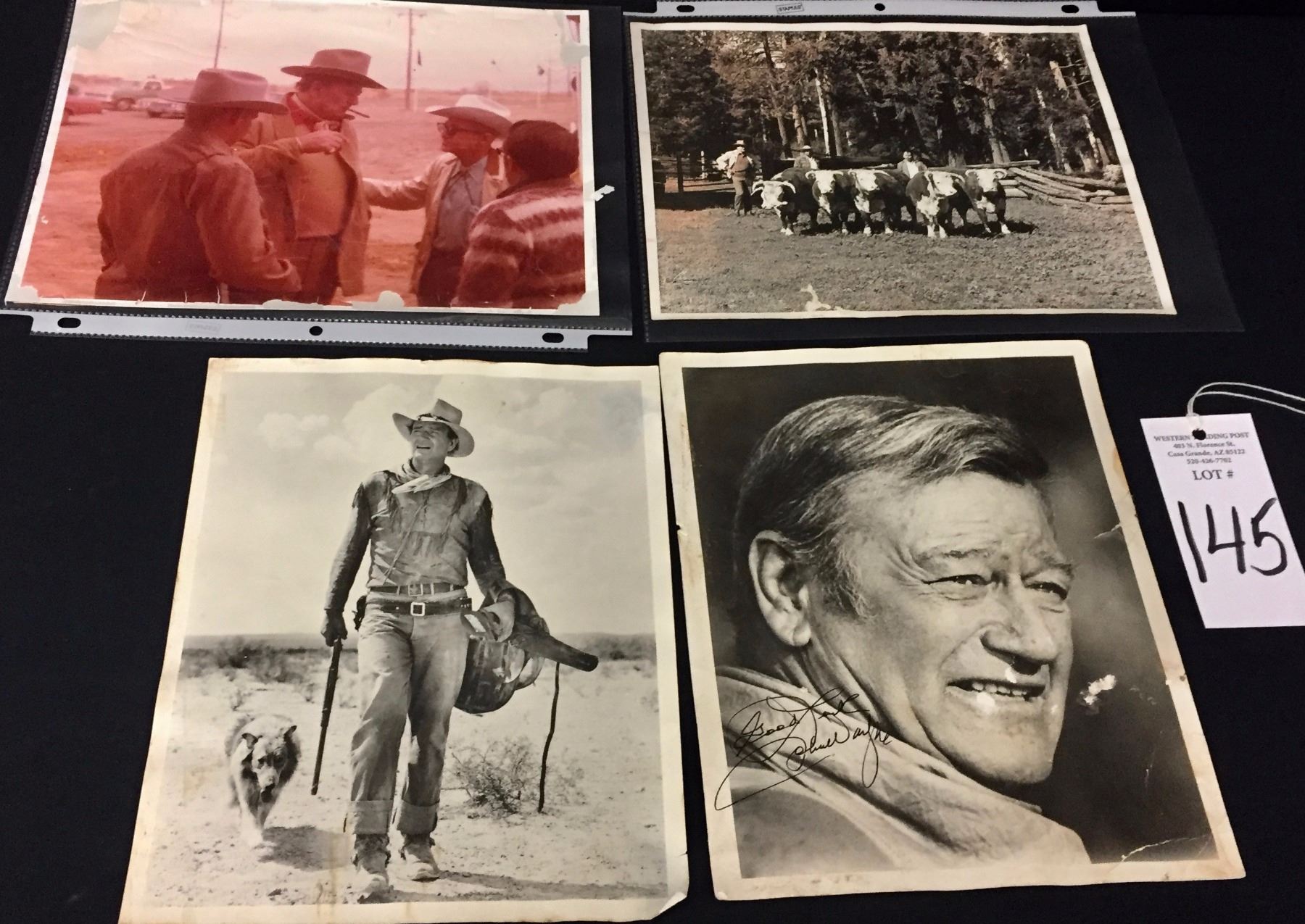 Original John Wayne Signature - Related Memorabilia