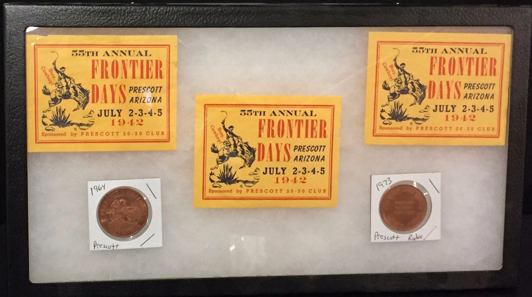 Vintage Prescott Rodeo Memorabilia