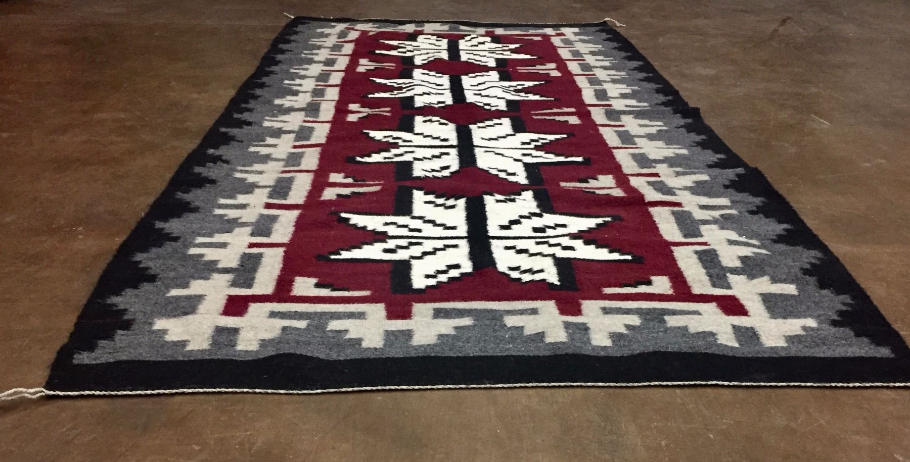 Large and Unique Navajo Textile
