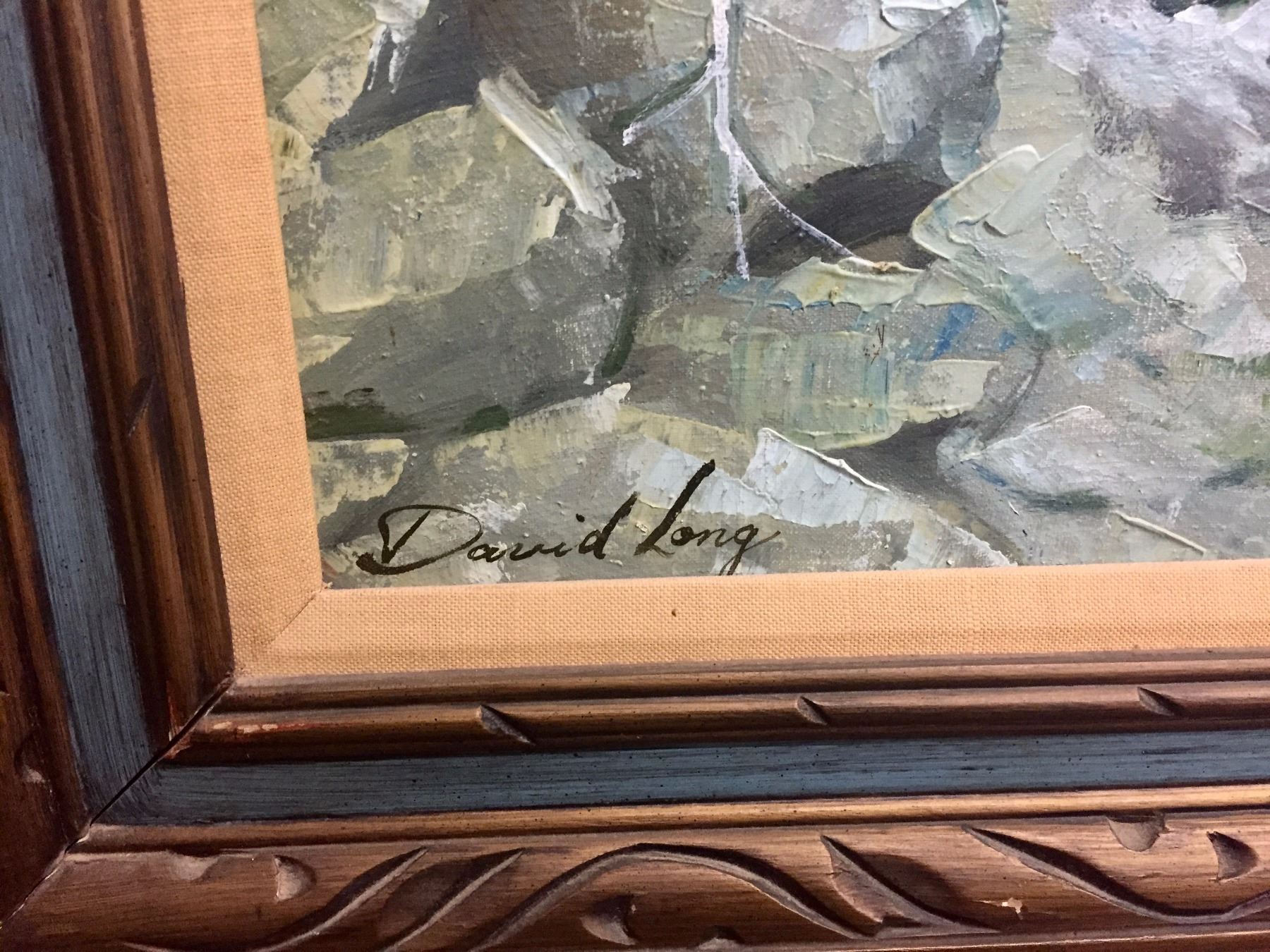 Original Oil on Canvas - David Long