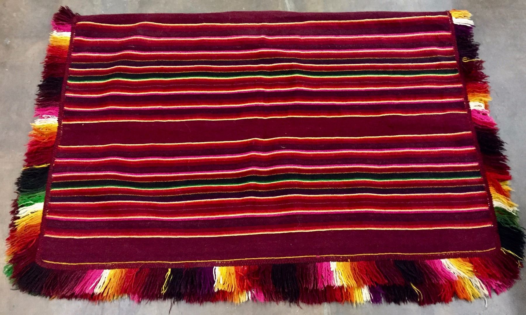 Group Of 2 Mexican Serapes