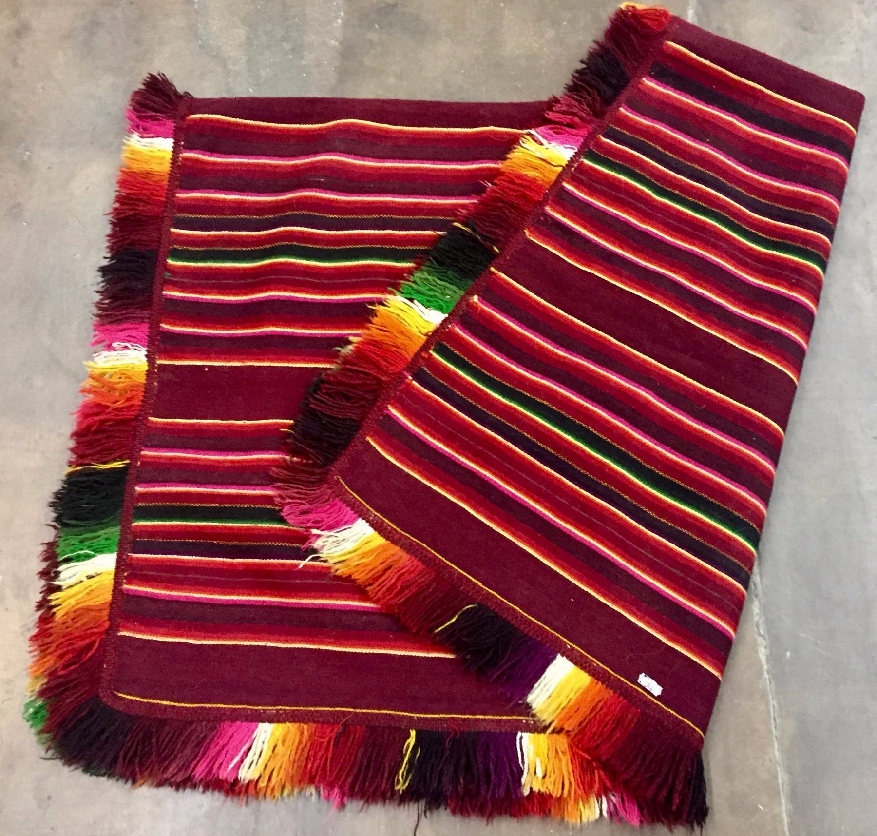 Group Of 2 Mexican Serapes