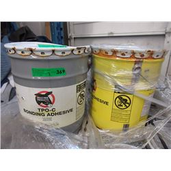 2 x 5 US Gallon Buckets of Bonding Adhesive