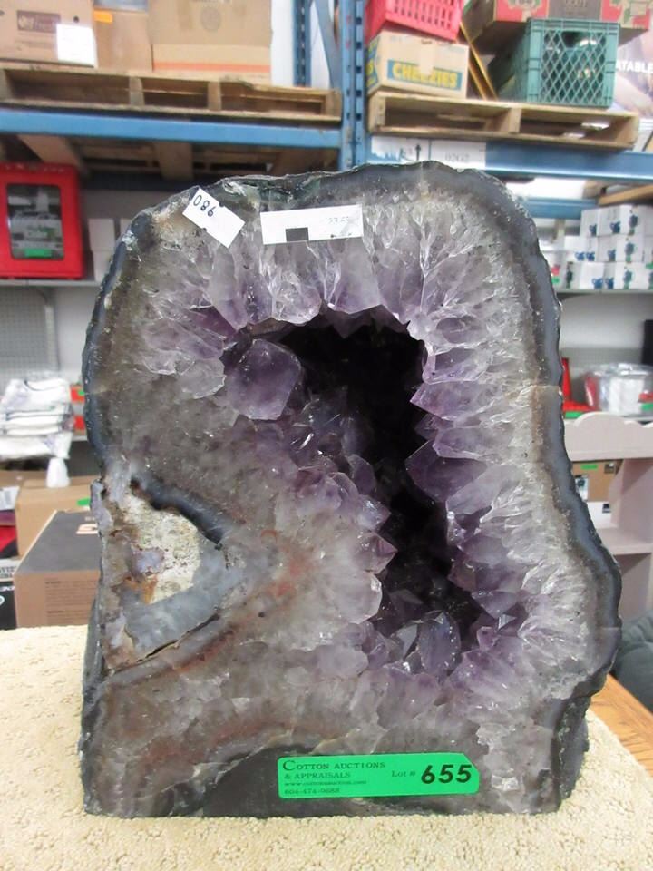 Large Amethyst Crystal Formation