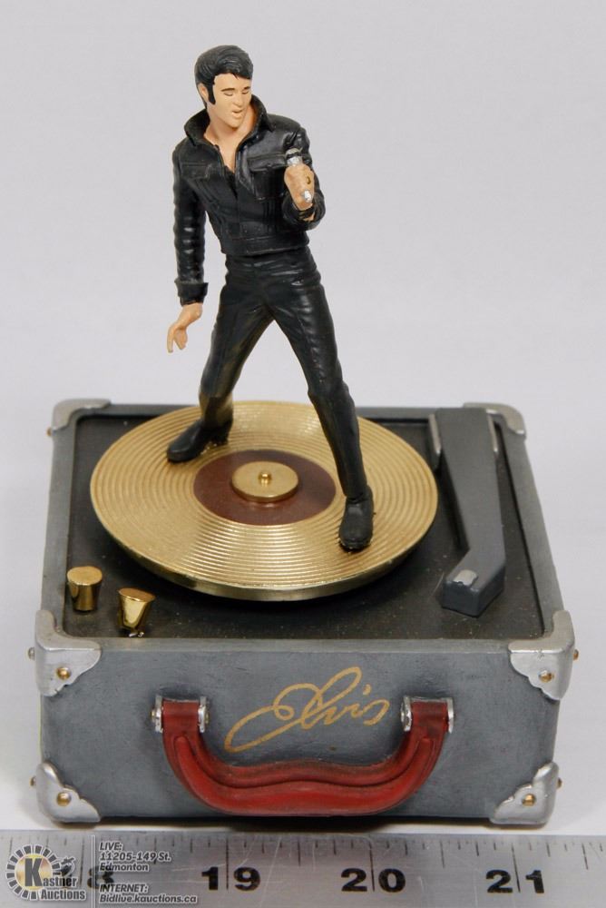 ELVIS PRESLEY "HEARTBREAK HOTEL" MUSIC BOX