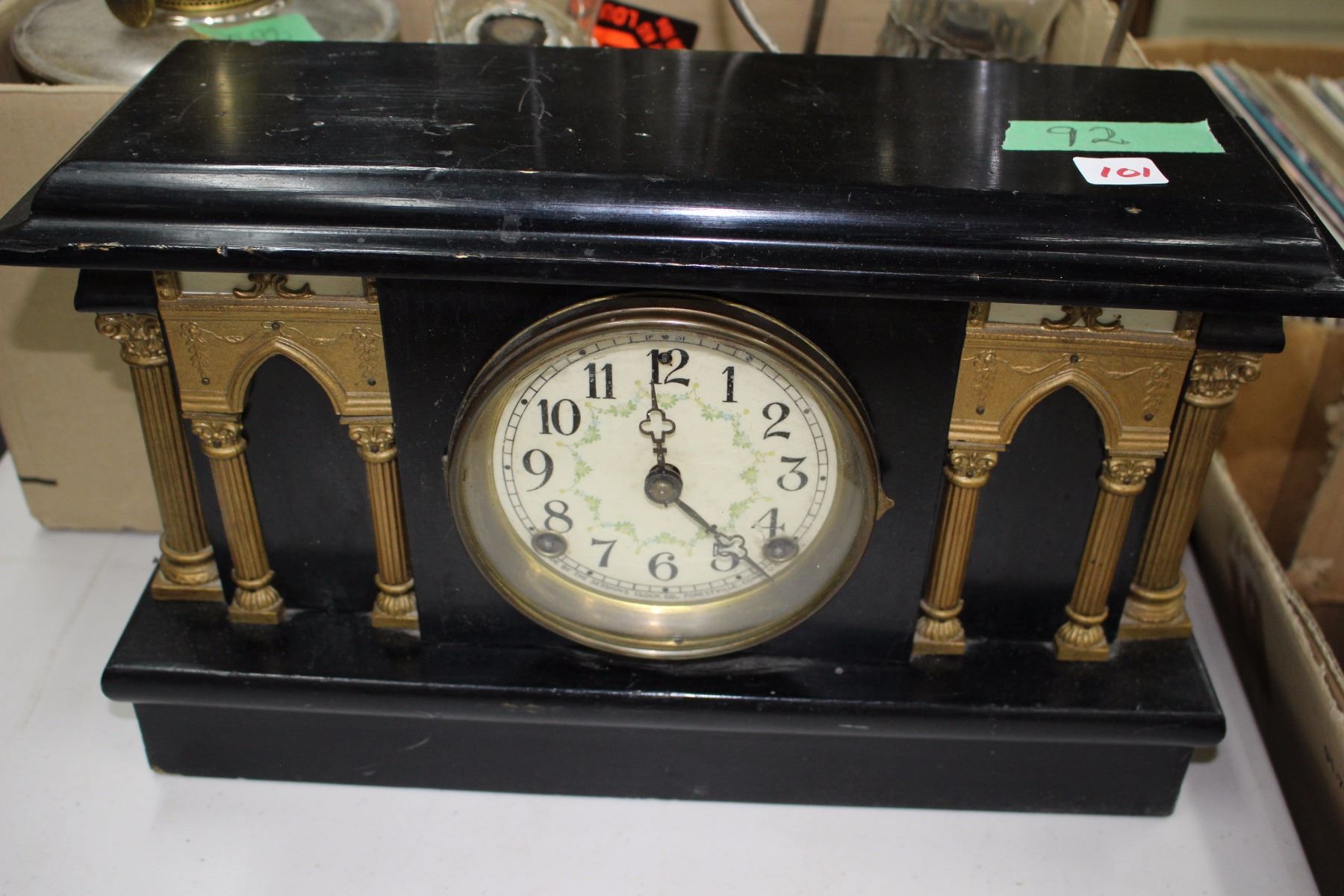 Mantle Clock - Sessions Clock Co., Forestville, Conn. - Working Condition
