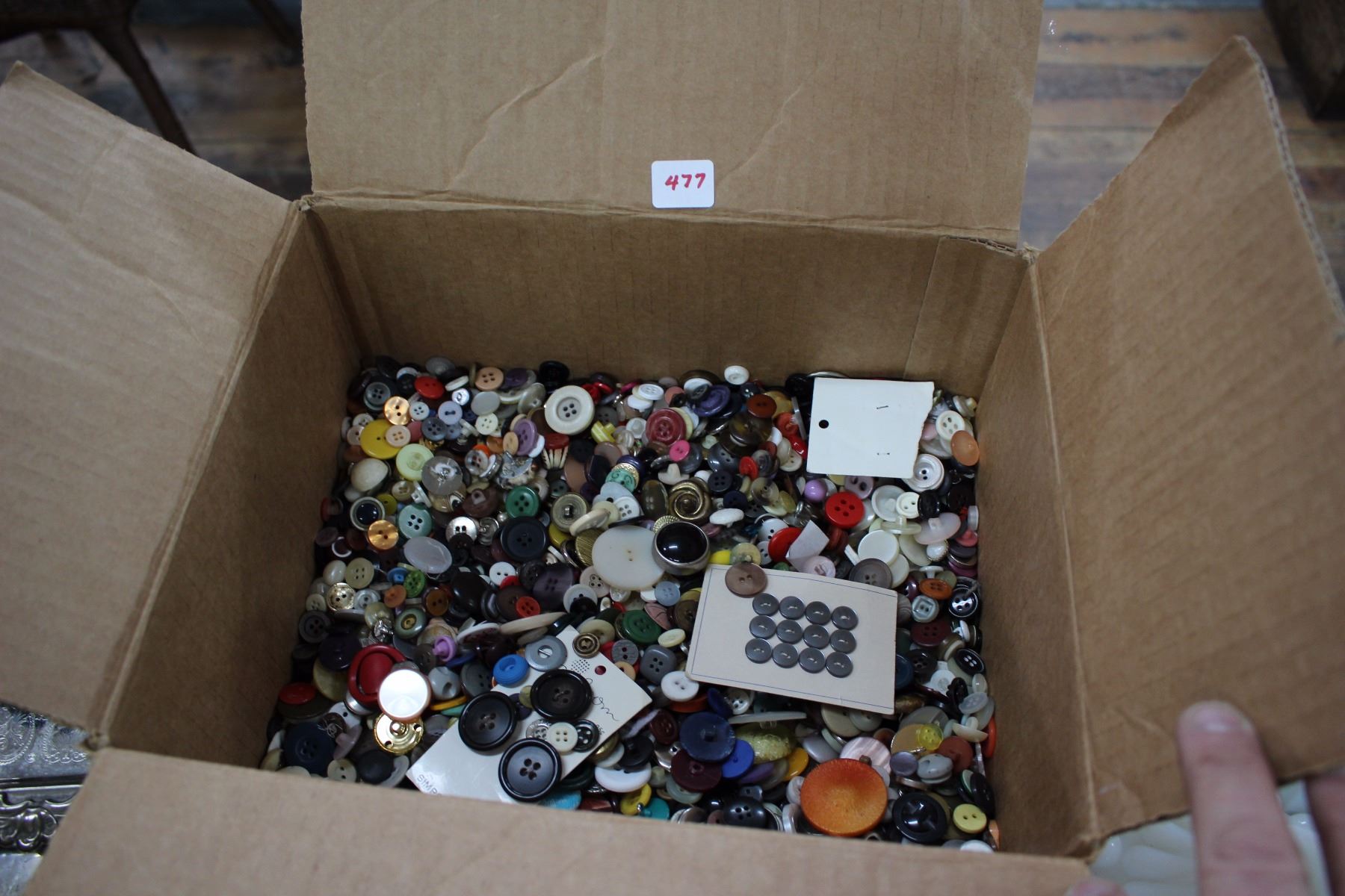 Box of Buttons