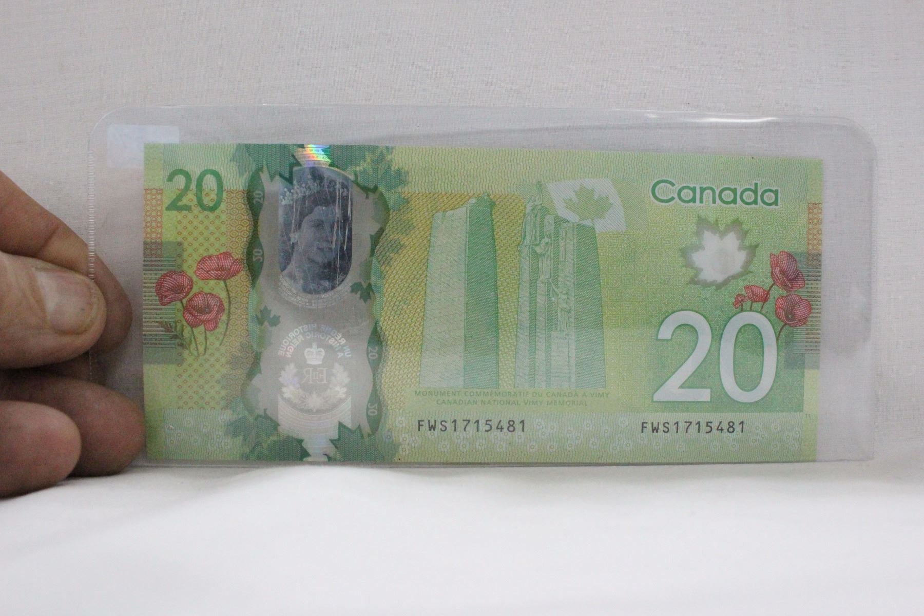 Canada Twenty Dollar Bill - 2017 - Polymer