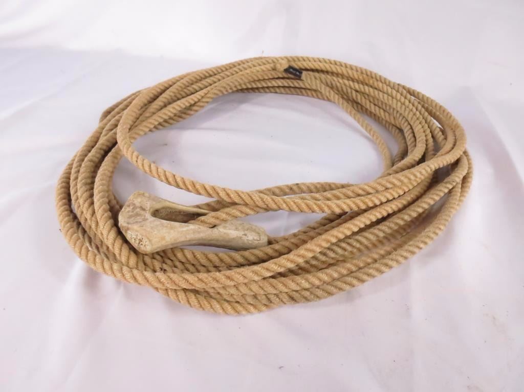 Grass Rope with Antler Hondo