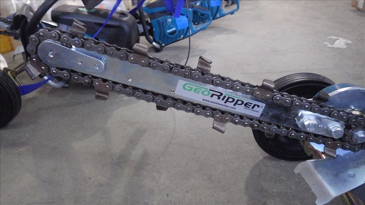 MAKITA MM4 EK7651H GEO RIPPER WITH CART AND CUT OFF SAW CONVERSION KIT ...