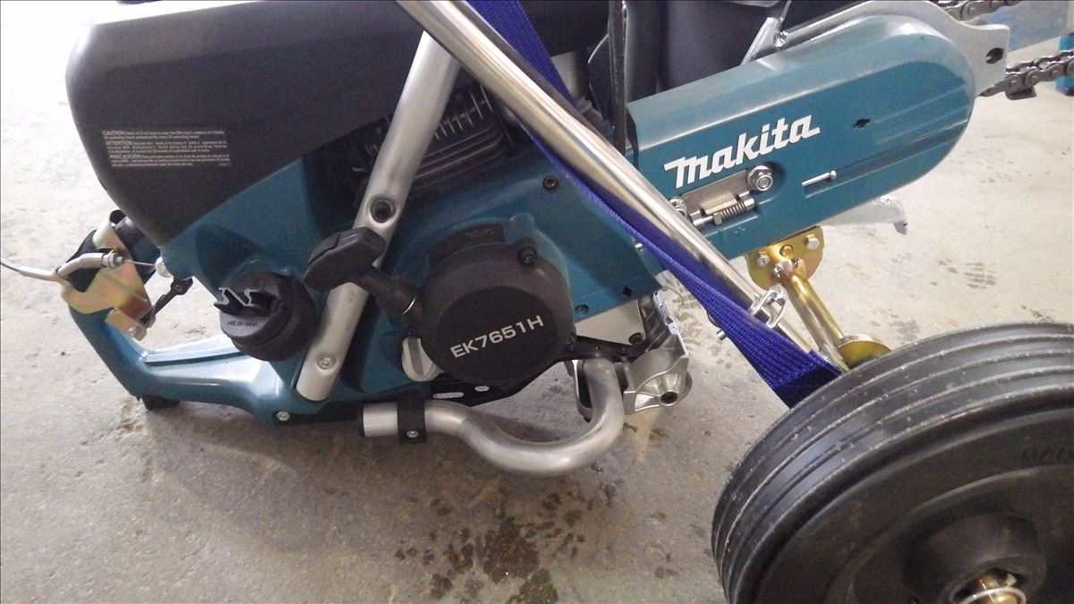 MAKITA MM4 EK7651H GEO RIPPER WITH CART AND CUT OFF SAW CONVERSION KIT ...