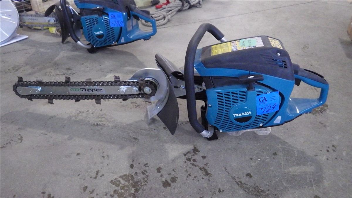 MAKITA GEO RIPPER WITH CUT OFF SAW CONVERSION KIT. ALL NEW AND UNUSED