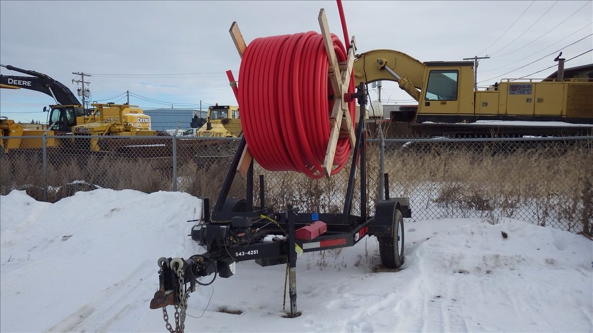 2015 MAJESTIC REEL TRAILER VIN 2M9US1162FR151213 WITH WINCH, COMES WITH ...