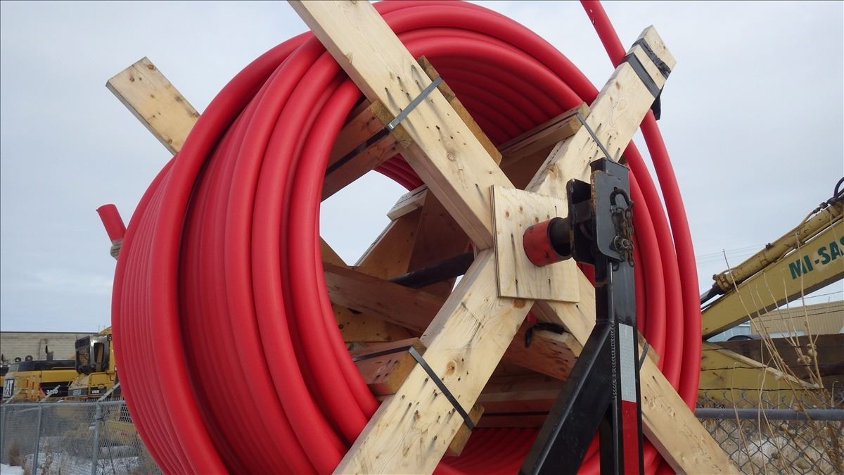 2015 MAJESTIC REEL TRAILER VIN 2M9US1162FR151213 WITH WINCH, COMES WITH ...