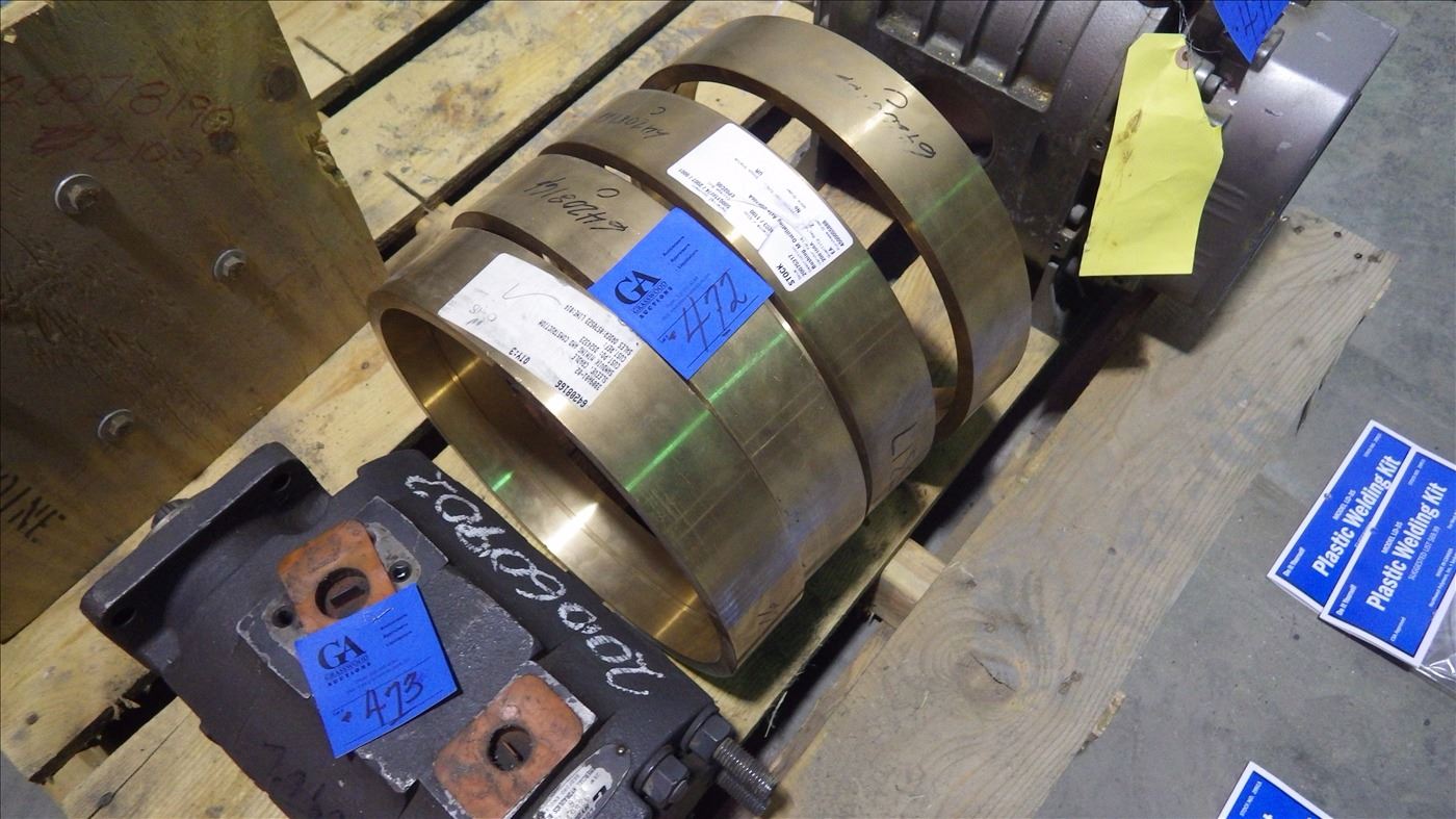 4 BRASS SANDVIC OSCILLATING AXLE BUSHINGS