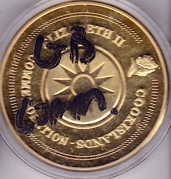 Commemorative - Coin - Cook Islands - Elizabeth II Commemorative