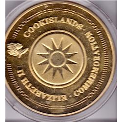 Commemorative - Coin - Cook Islands - Elizabeth II Commemorative