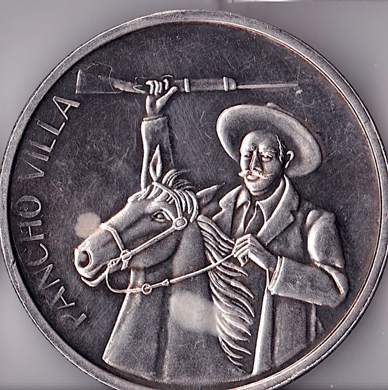 Commemorative - Coin - Mexico - 2oz (62g) - Pure Silver - Pancho Villa