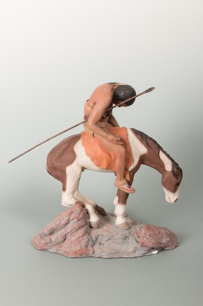Terry Slonaker, clay sculpture