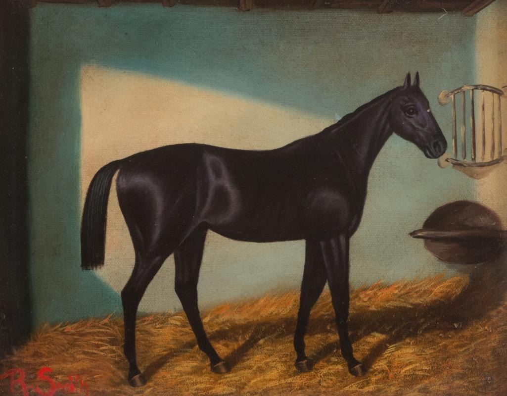 R. Smith, oil on canvas