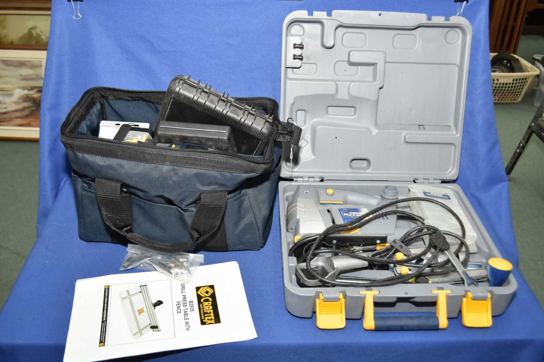 Mastercraft Maximum serpentine saw with bits, Mastercraft double head ...