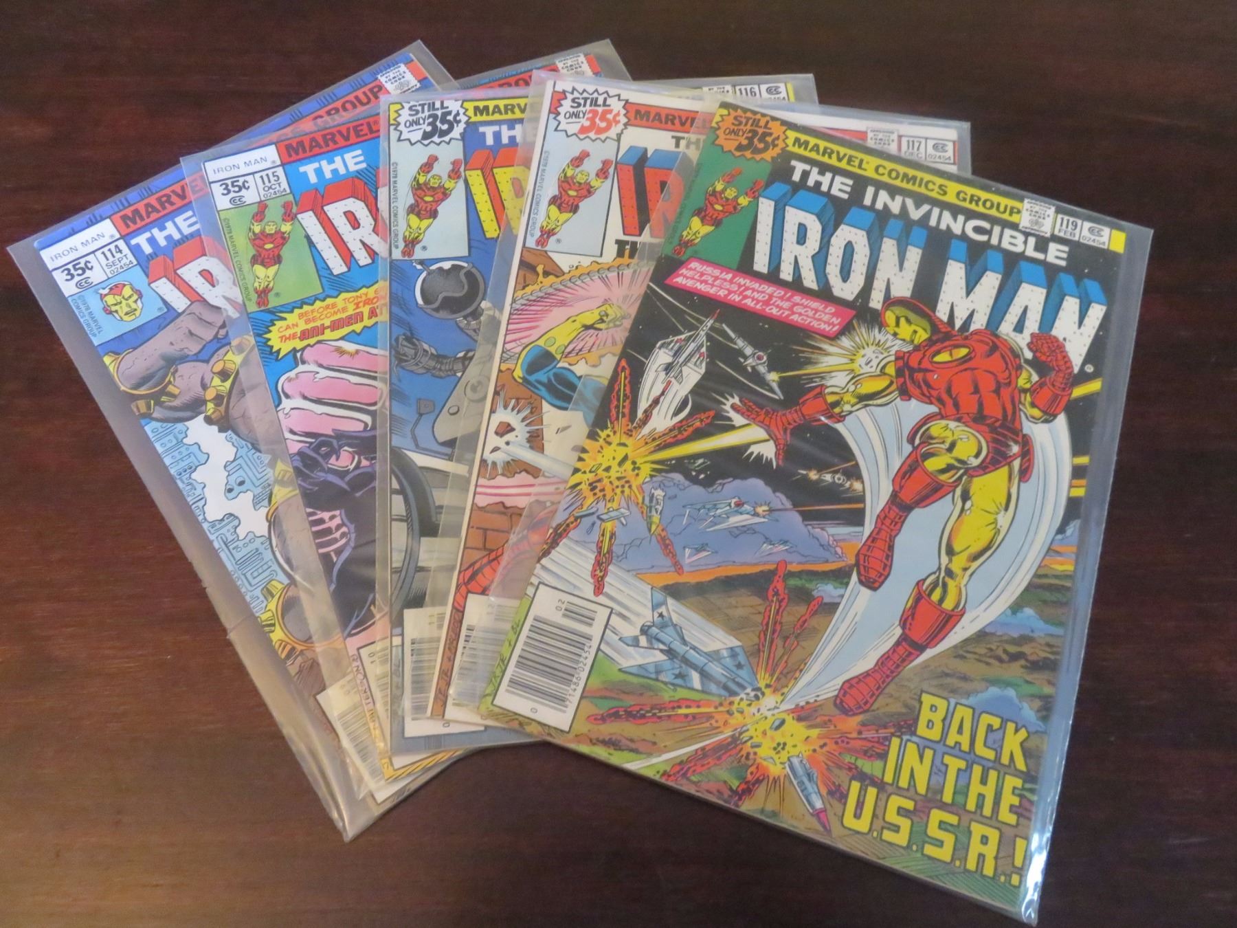 Iron Man #114-117, 119