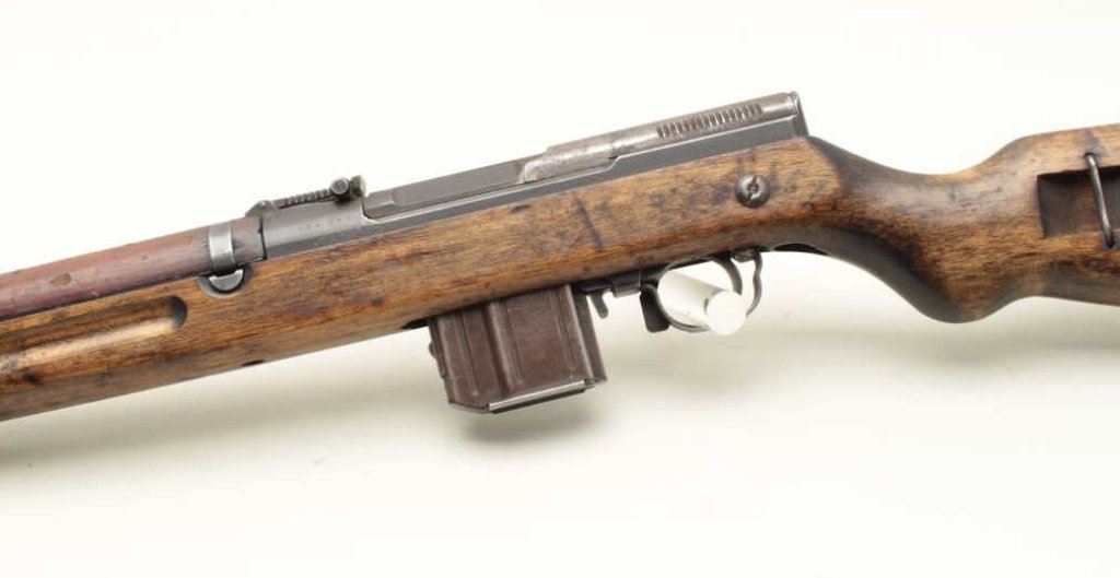 Czech Vz 52/57 semi-automatic carbine, 8mm caliber, 20 barrel, wood ...