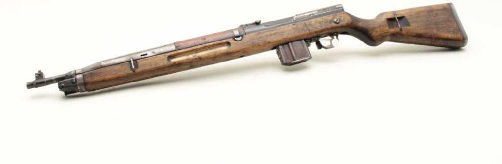 Czech Vz 52/57 semi-automatic carbine, 8mm caliber, 20 barrel, wood ...