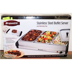 NEW BRAVETTI PROFESSIONAL STAINLESS BUFFET