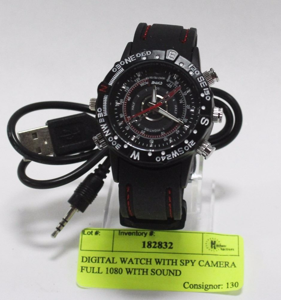 DIGITAL WATCH WITH SPY CAMERA FULL 1080 WITH SOUND