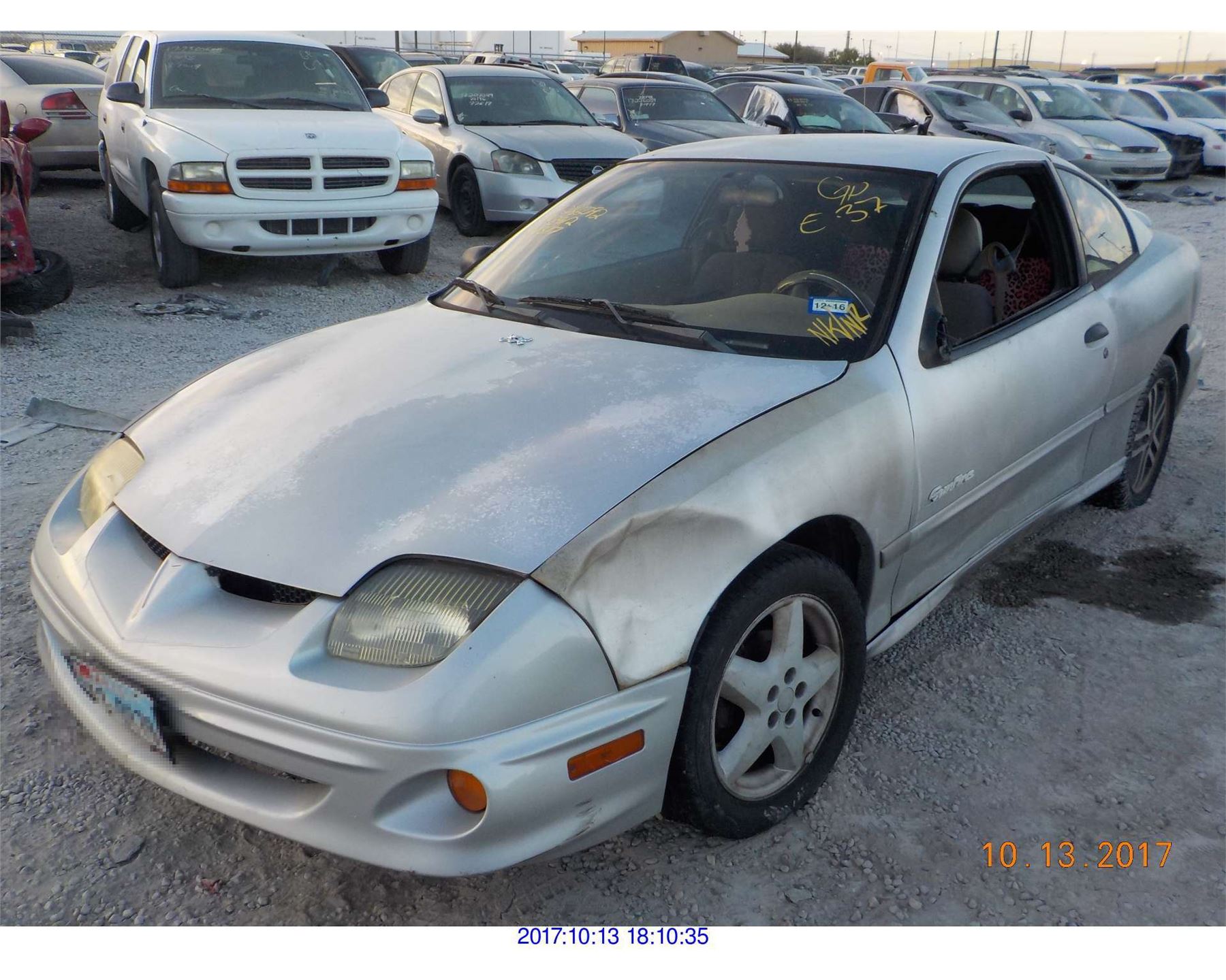 2002 - PONTIAC SUNFIRE//REBUILT SALVAGE