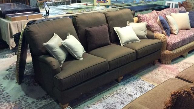 Century Sofa with Spring Down Cushions