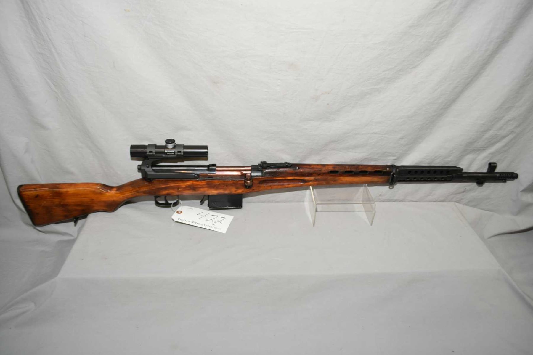 Tokarev Model SVT Dated 1941 7.62 x 54 R Cal Mag Fed Semi Auto Full ...